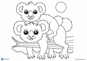15 free PDF Australian animals coloring pages - ESL Vault