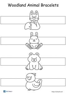 32 free printable bracelets - ESL Vault