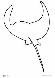 18 Free stingray templates and outlines - ESL Vault