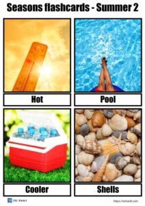 36 Free printable seasons flashcards (PDF) - ESL Vault