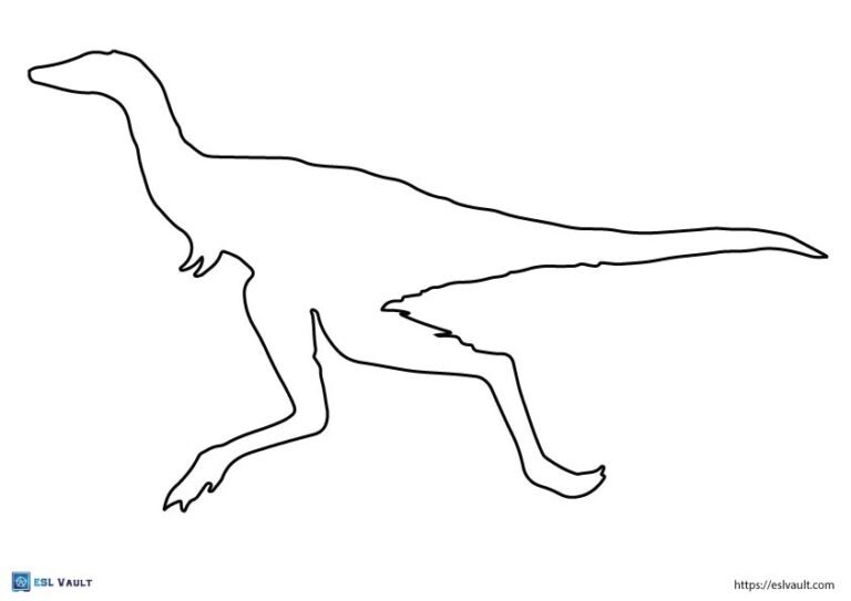 23 Free printable dinosaur templates and outlines