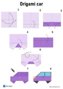 9 Free printable car craft for kids projects (PDF)