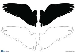 Free printable wings templates (23 PDFs) - ESL Vault