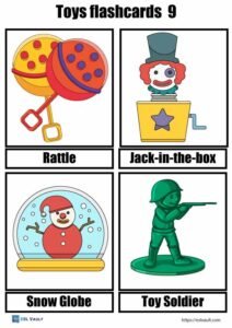 48 Free printable toys flashcards (PDF) - ESL Vault
