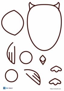 Free printable owl templates (27 PDFs) - ESL Vault