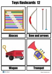 48 Free printable toys flashcards (PDF) - ESL Vault
