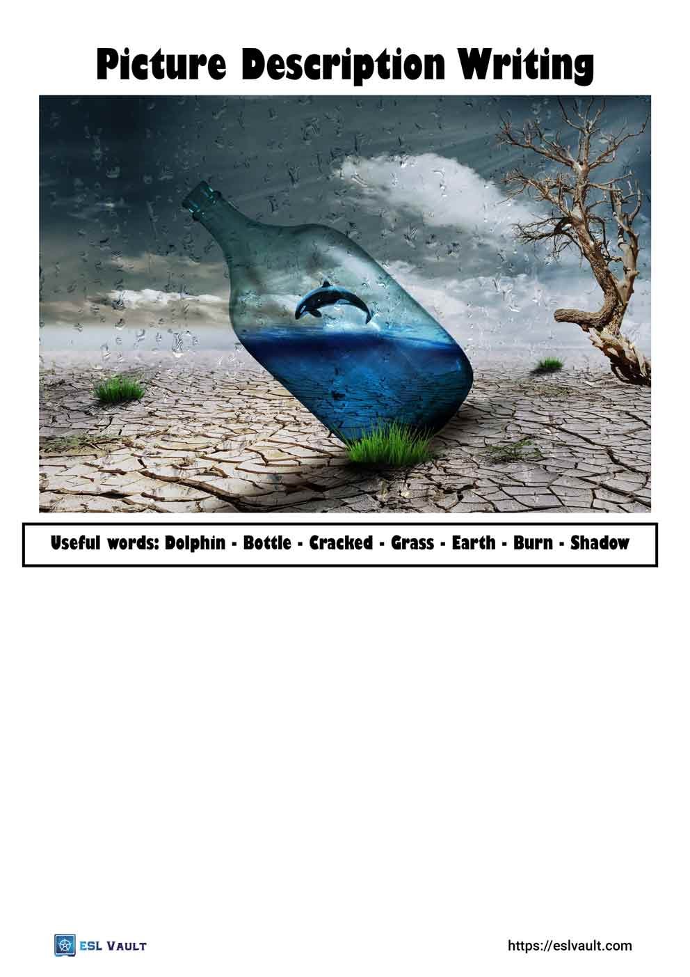 10 free picture description worksheets - ESL Vault