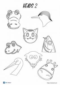 9 free mixed up animal printables - ESL Vault