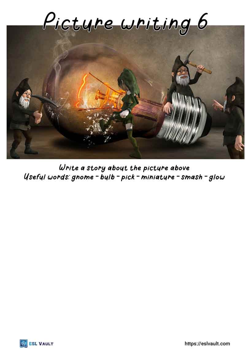 11 printable funny picture writing prompts - ESL Vault