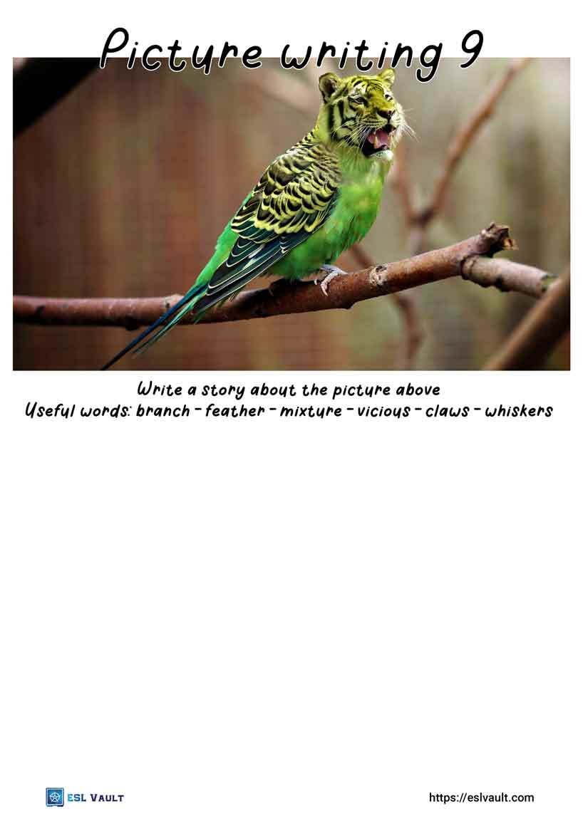 11 printable funny picture writing prompts - ESL Vault