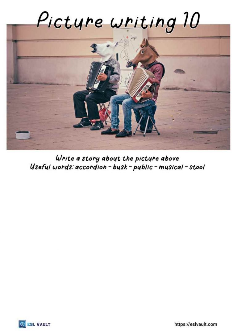 11 printable funny picture writing prompts - ESL Vault