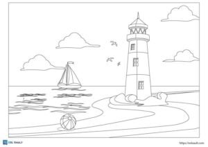 14 free ship coloring pages - ESL Vault