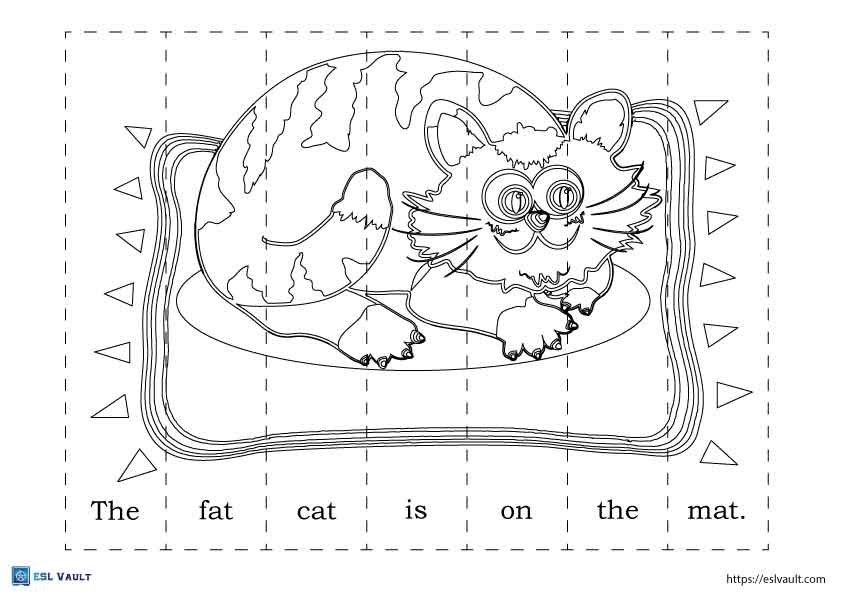 30 free printable CVC puzzles - ESL Vault