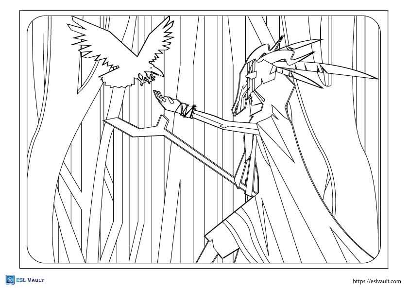 23 Viking coloring pages - ESL Vault
