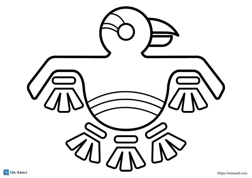 29 free PDF Aztec coloring pages - ESL Vault