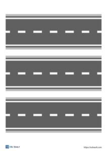 9 free printable roads pdf pages - ESL Vault