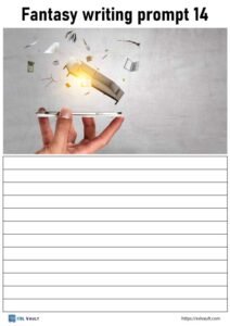 17 fantasy writing prompts with pictures - ESL Vault