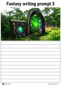 17 fantasy writing prompts with pictures - ESL Vault