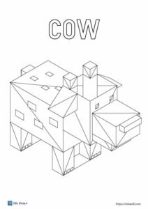12 free printable Minecraft animal coloring pages - ESL Vault