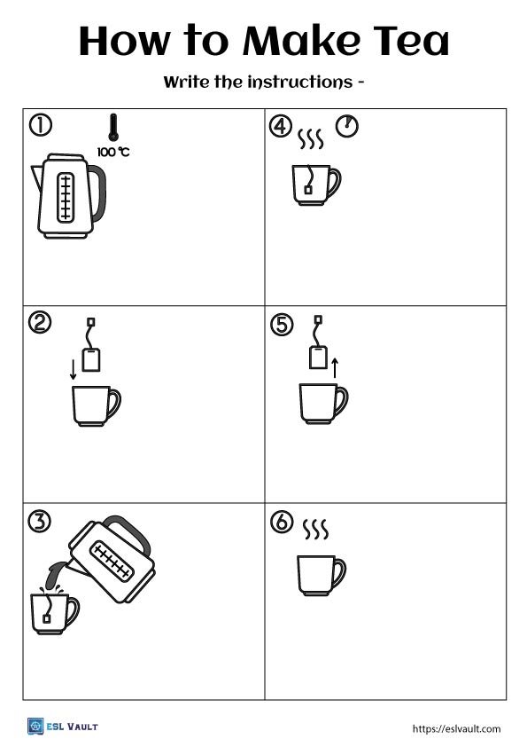 3 free how to writing prompts (PDF) - ESL Vault