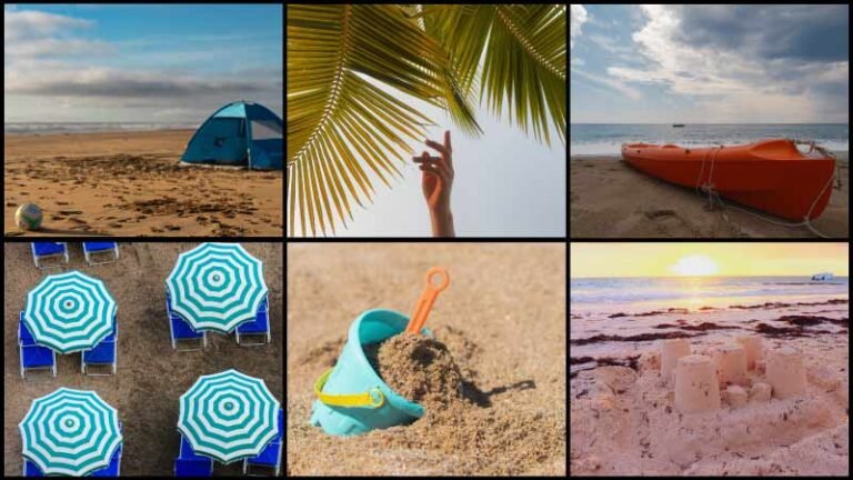 130+ list of things at the beach - ESL Vault