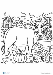 19 free printable farm coloring pages (PDF) - ESL Vault