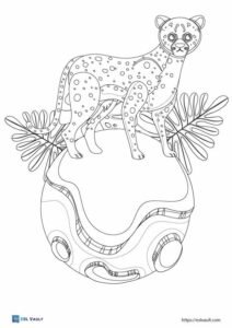 17 Free printable cheetah coloring pages (PDF) - ESL Vault