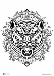 17 Free printable cheetah coloring pages (PDF) - ESL Vault