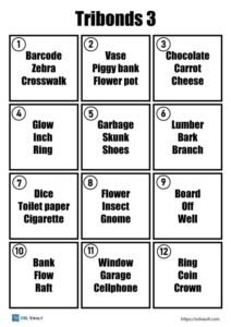 84 Free printable Tribond questions with answers - ESL Vault